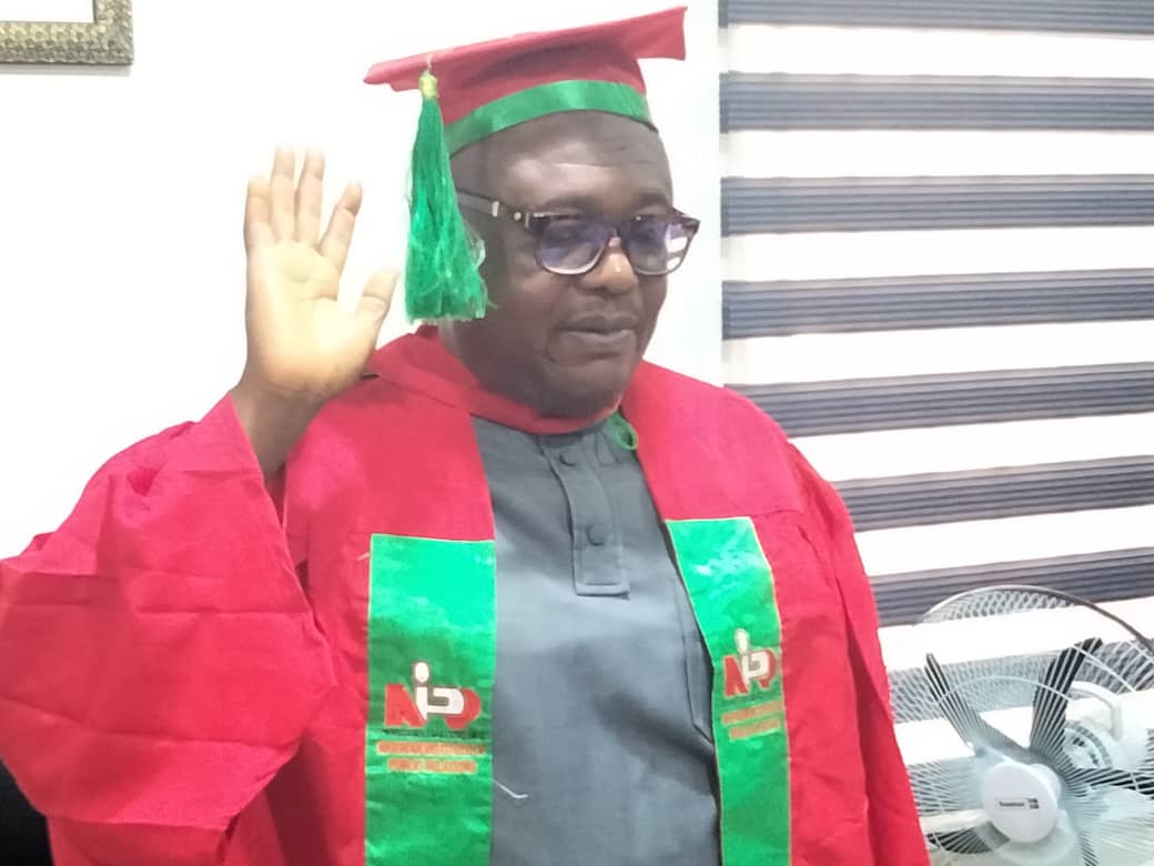 Delta Information Commissioner Inducted Into NIPR - The Hill Nigeria