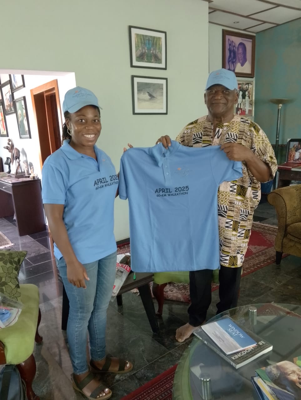 Desert Warrior, Newton Jibunoh Endorses FHF Hope Unites - Walkathon ...